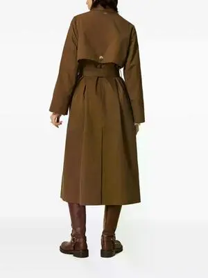 TWINSET Cotton-blend Gabardine Trench Coat