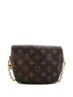 LOUIS VUITTON Bum Bag Monogram Canvas Mini Belt Bag - Brown