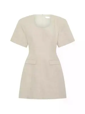 Anna Quan Hayden Scoop-neck Mini Dress