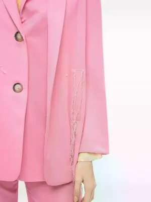 JULFER Fringed Single-breasted Jacket