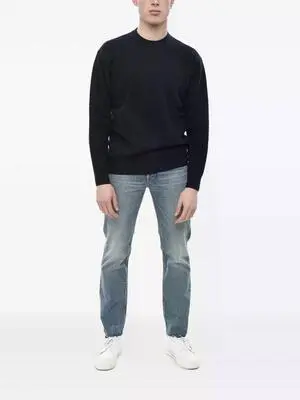 PAOLO PECORA Textured Sweater - Blue