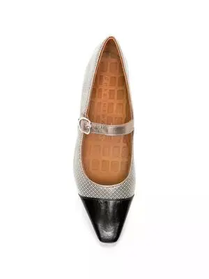 Chie Mihara Gallet Buckle-fastening Cap-toe Ballet Flats