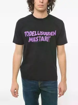VYNER ARTICLES Graphic-print Crew-neck T-shirt