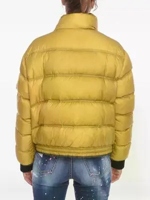 Dsquared2 Quilted Logo Print Jacket