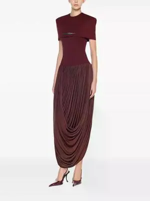 CHATS BY C.DAM Amiri Twisted Draped Dress