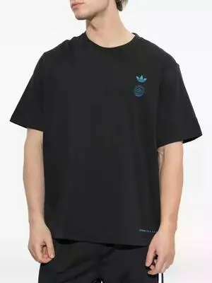 Adidas X Bad Bunny Lisba Logo-print Cotton T-shirt