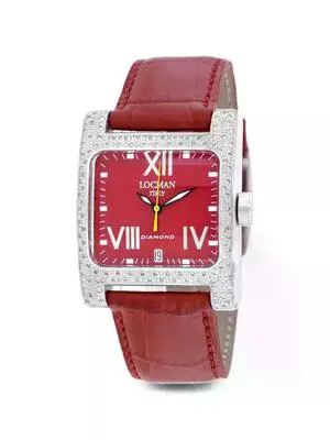 Locman Diamond Classic 33mm Watch - Red