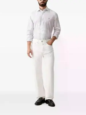 Polo Ralph Lauren Check-print Logo-embroidered Shirt