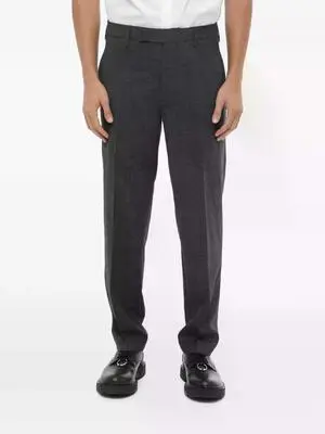 Neil Barrett Checked Slim-fit Trousers - Grey