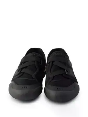 Prada Speedrock Leather And Mesh Fabric Sneakers - Black