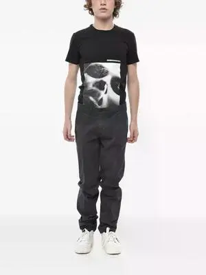 Corneliani Logo-patch Chino Trousers