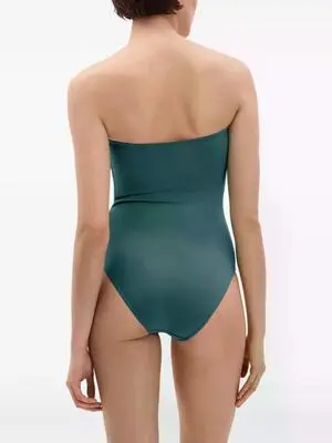 ERES Cassiopée Ruched Swimsuit - Green