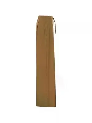 Max Mara Drawstring Wide-leg Trousers