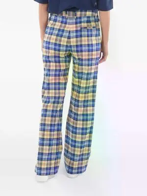 Woolrich Tartan-check Straight-trousers