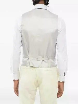 Corneliani Jacquard Double-breasted Waistcoat