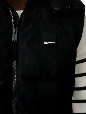 Karl Lagerfeld Hooded Quilted Gilet