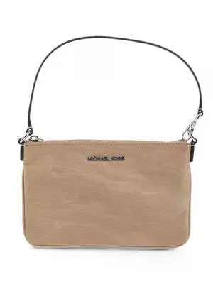 Michael Kors Logo-plaque Top-handle Tote Bag - Neutrals