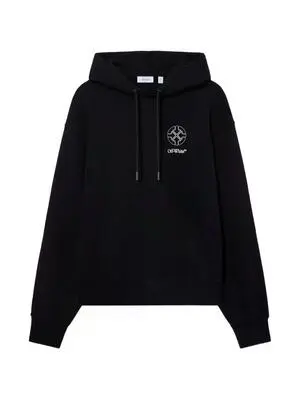 Off-White Half Arrow Skate Hoodie - Black