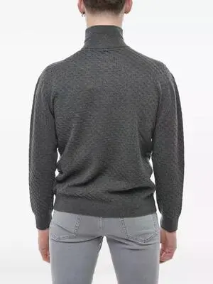 PAOLO PECORA Half-button Sweater