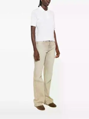 Burberry Check-trim Polo Top