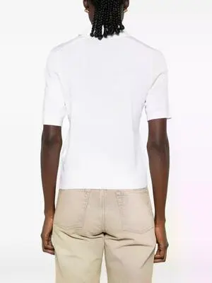 Burberry Check-trim Polo Top