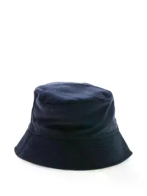 Woolrich Logo-embroidered Bucket Hat - Blue