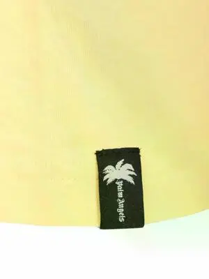 Palm Angels Logo-print Drop-shoulder T-shirt