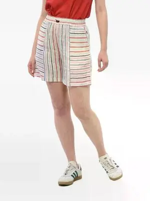 Woolrich Baydere Striped Shorts - Neutrals