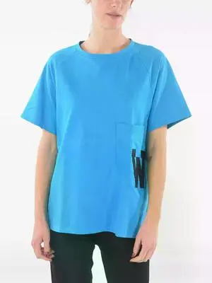 Woolrich Logo-detail T-shirt - Blue