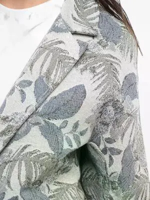 Woolrich Floral-print Jacquard Coat