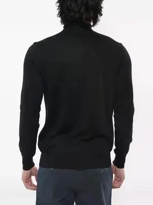 PAOLO PECORA High-neck Virgin-wool Knit