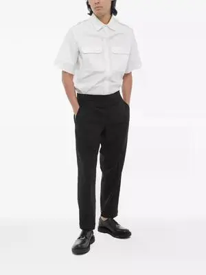 Neil Barrett Elasticated-waistband Trousers - Black
