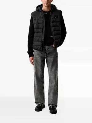Karl Lagerfeld Logo-print Whipstitch-trim Sweater