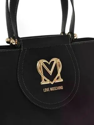 Moschino Logo-plaque Tote Bag