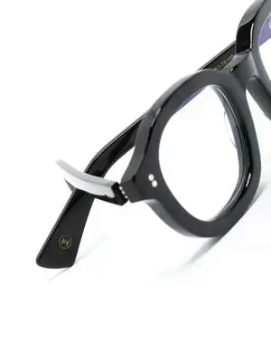 LESCA Round-frame Optical Glasses