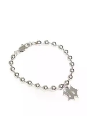 WASTED Splinter Bead-chain Bracelet - Silver