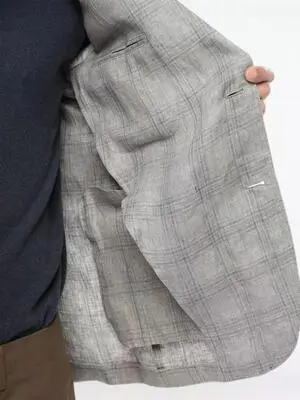 Corneliani Check-pattern Single-breasted Blazer