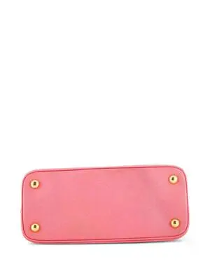Prada Saffiano Leather Small Satchel Bag - Pink