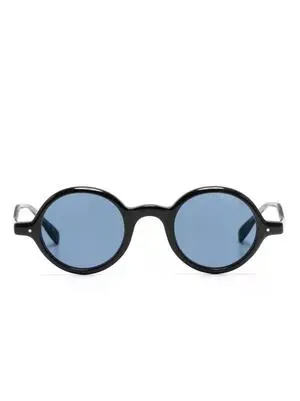 EYEVAN7285 Tinted-lenses Round-frame Sunglasses - Black
