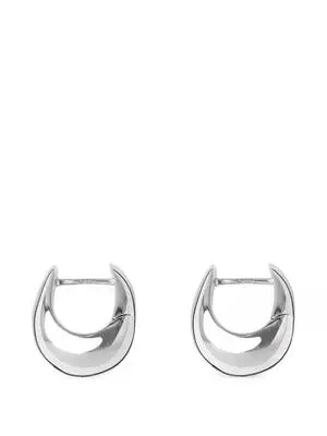 Lié Studio The Violet Hoop Earrings - Silver