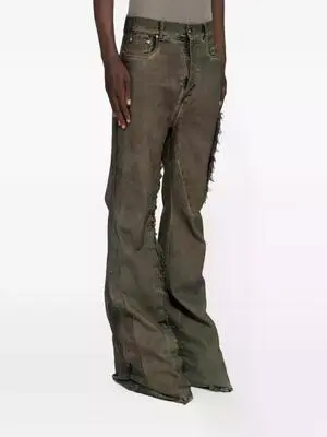Rick Owens Bolan Frayed Jeans