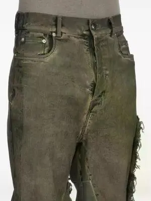 Rick Owens Bolan Frayed Jeans