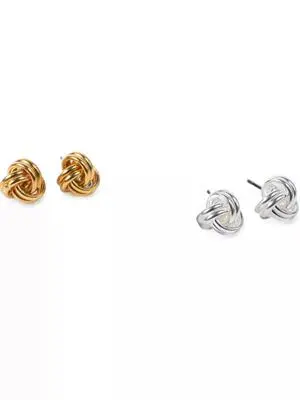 AUREE JEWELLERY Onslow Double Knot Earrings