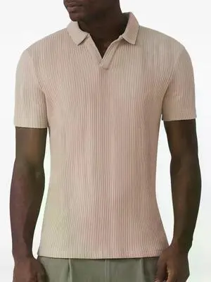 MAUVAIS Ribbed-knit T-shirt - Neutrals