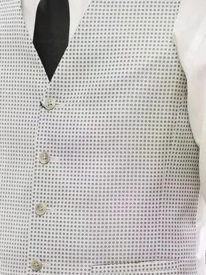 Corneliani Polka-dot Welt-pocket Waistcoat