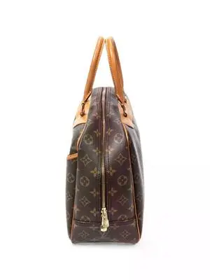 LOUIS VUITTON Deauville Monogram Tote Bag - Brown
