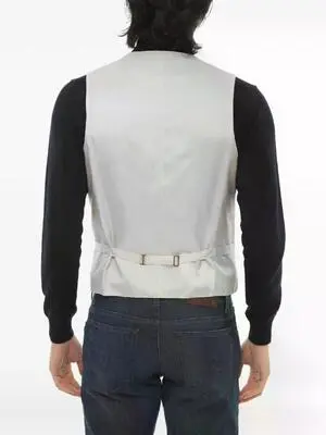 Corneliani Single-breasted Sleeveless Waistcoat
