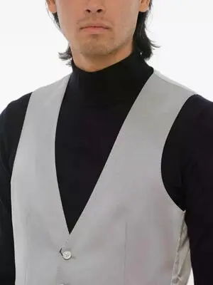 Corneliani Single-breasted Sleeveless Waistcoat