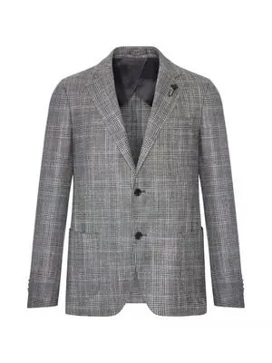 LARDINI Prince Of Wales Check Blazer