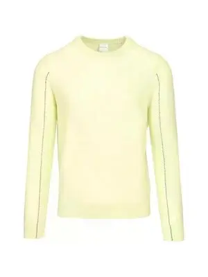 Paul Smith Merino-wool Crew-neck Sweater - Yellow